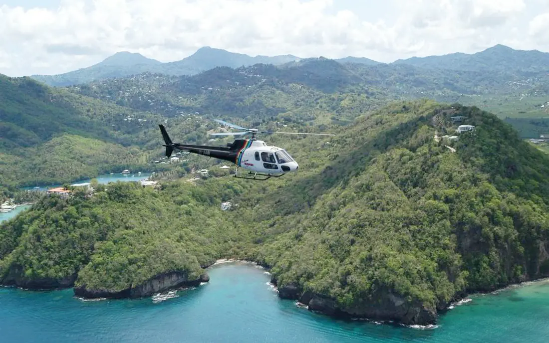 Helicopter Island Tour - Spice Travel & Tours